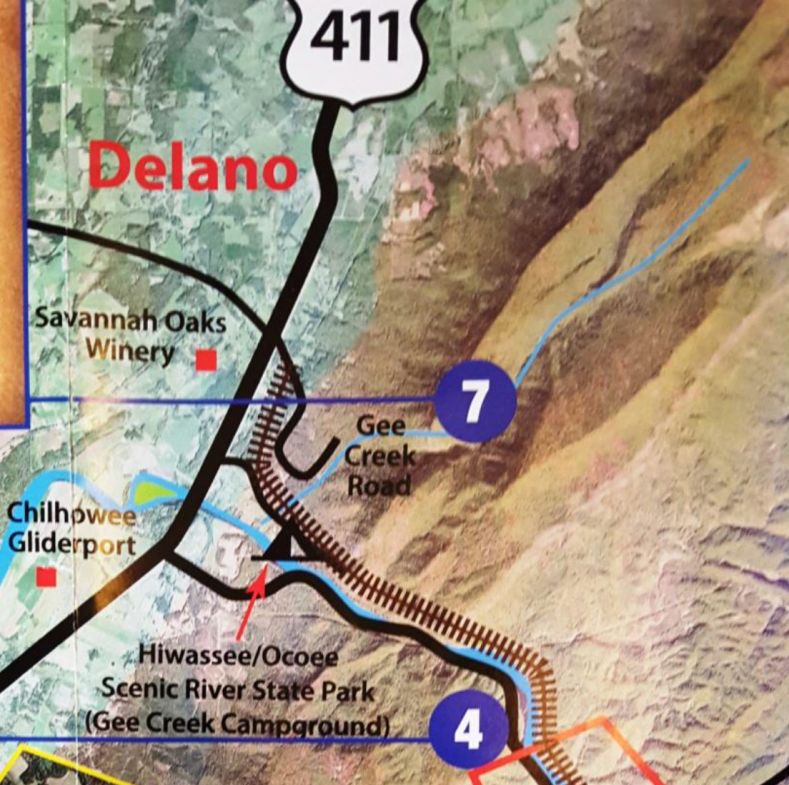 Gee Creek Falls - Tennessee Overhill